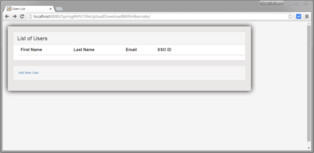 Spring MVC 4 FileUpload-Download Hibernate+MySQL Example - WebSystique