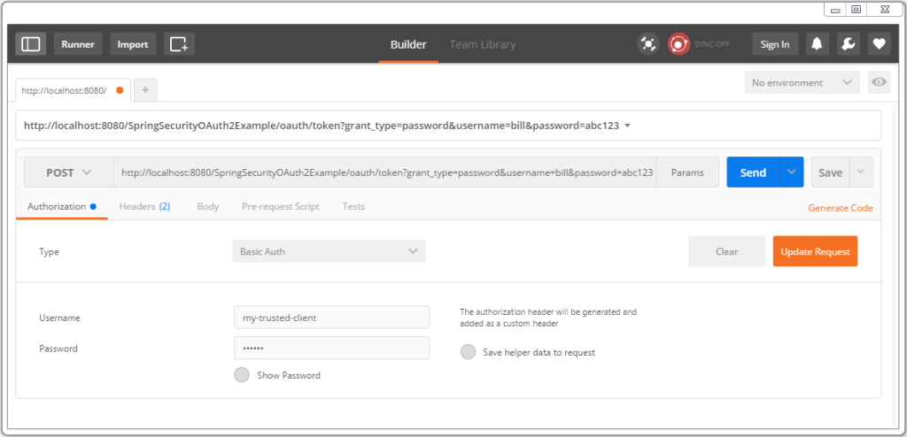 Secure Spring REST API using OAuth2 - WebSystique